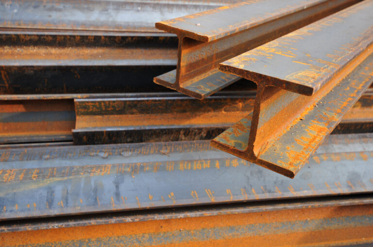 Effective rust removal for steel beams and structures